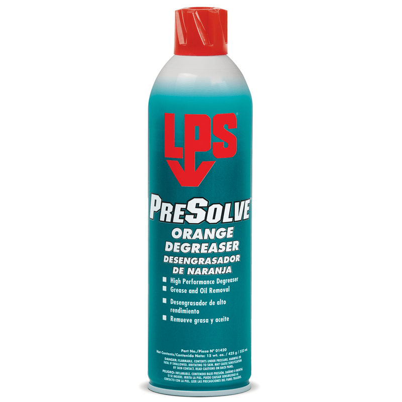 LPS LJ6001420 Presolve Orange Degreaser - 15 oz – Freer Tool and Supply