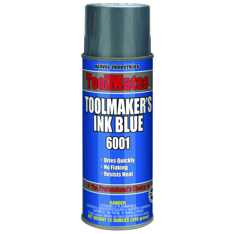 Crown LP506001 Toolmaker's Ink - Blue - 12 oz Aerosol – Freer Tool and ...