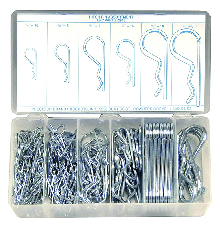 Precision Brand KL5512915 150 Pc. Hitch Pin Clip Assortment – Freer ...
