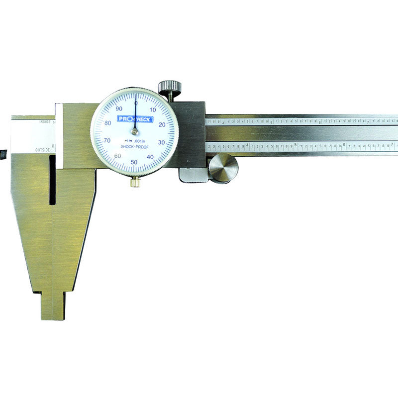 Procheck PC21DC18HD HEAVY DUTY DIAL CALIPER 18" .001" – Freer Tool and ...