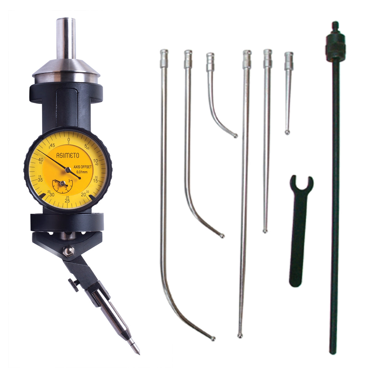 Asimeto 7469008 0-0.15" x 0.0005" Centering Indicator With 6pc Feeler ...
