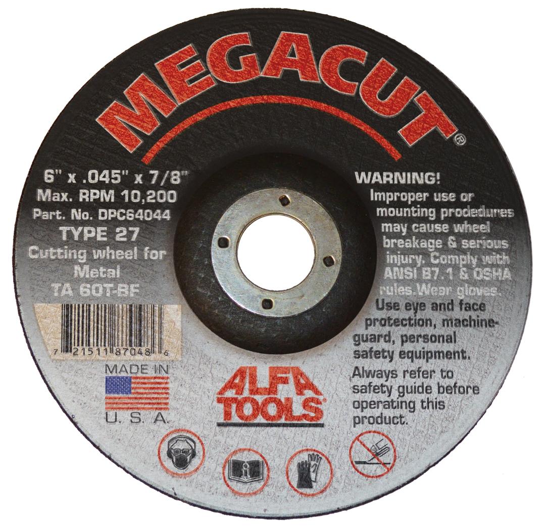Alfa Tools DPC64043A 5 X .045 X 7/8 T27 TYPE 27/ALUMINUM - Std Qty Pac ...