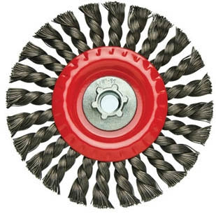 Alfa Tools WB67160 4" KNOTTED WIRE WHEEL X 5/8-11 – Freer Tool and Supply