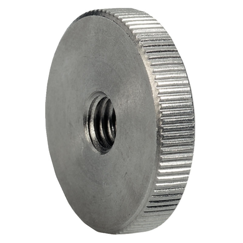 FLAT KNURLED NUTS - 24760.0260 – Freer Tool and Supply