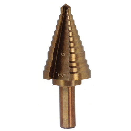 Stone Tools ST20ST381 1/4-7/8-1-1/8 Cobalt Step Drill – Freer Tool and ...